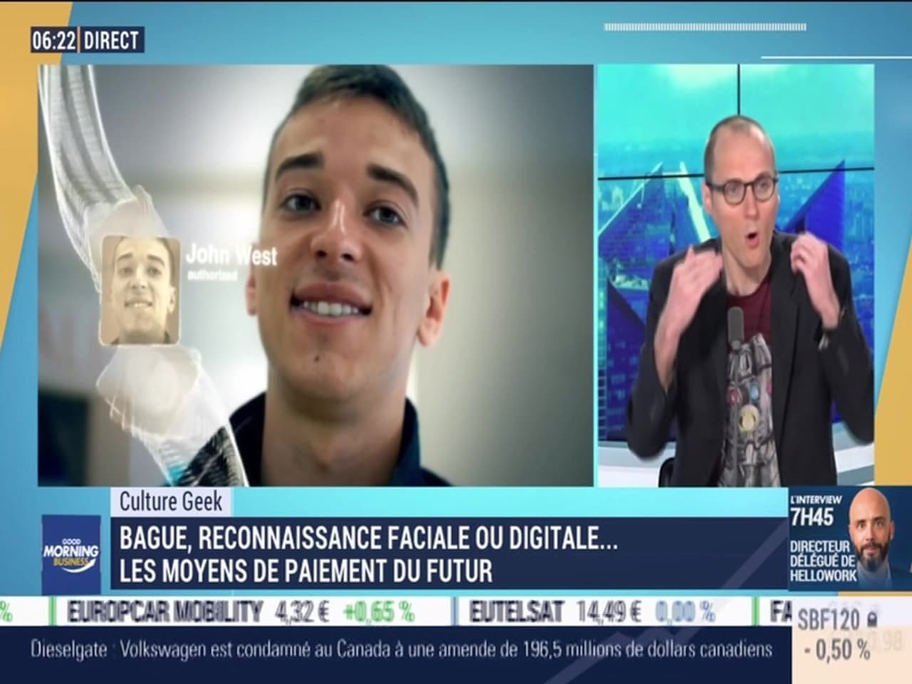 Culture Geek : Bague, reconnaissance faciale ou digitale...les moyens de paiement du futur par ...
