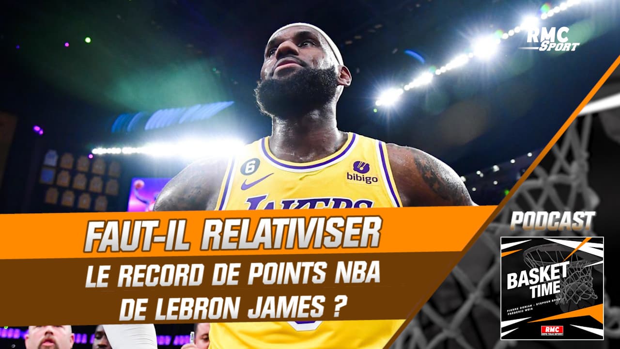Le record de points en NBA de Lebron James est-il à relativiser