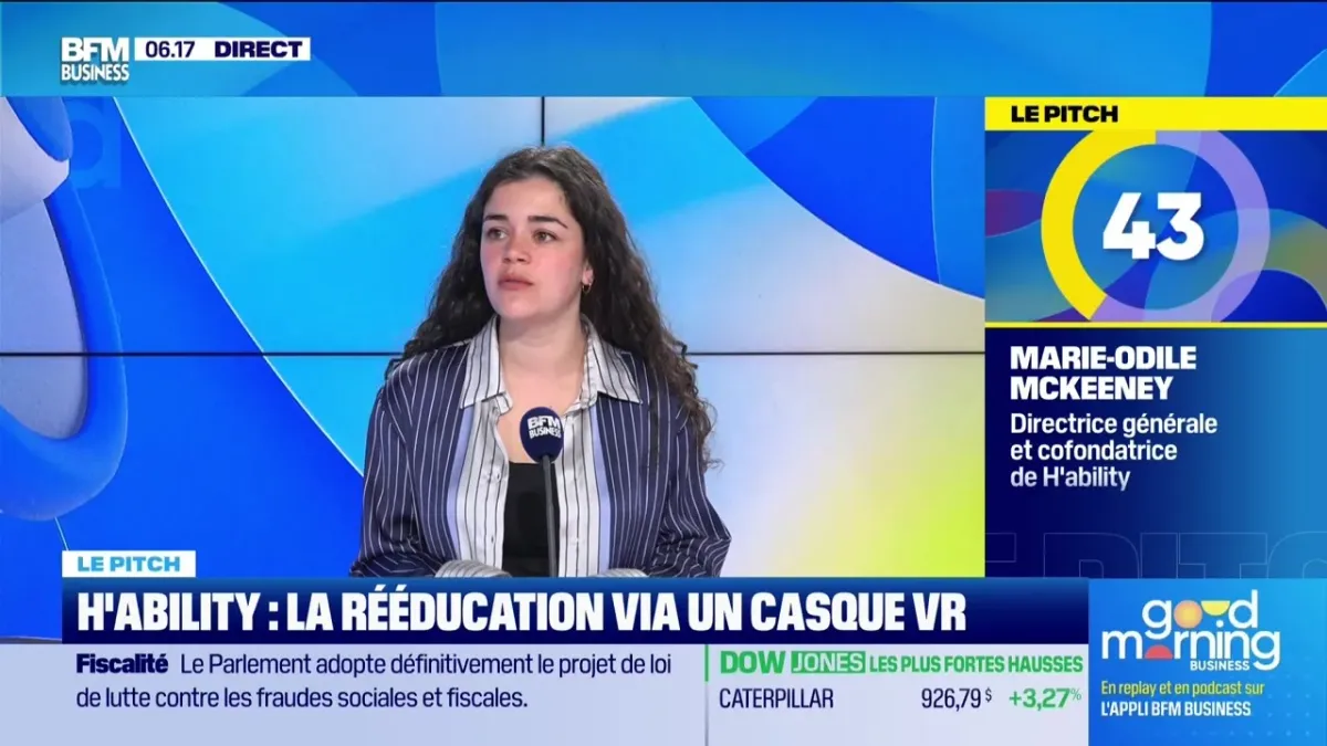Le Pitch : H'ability, la rééducation via un casque VR - 12/05