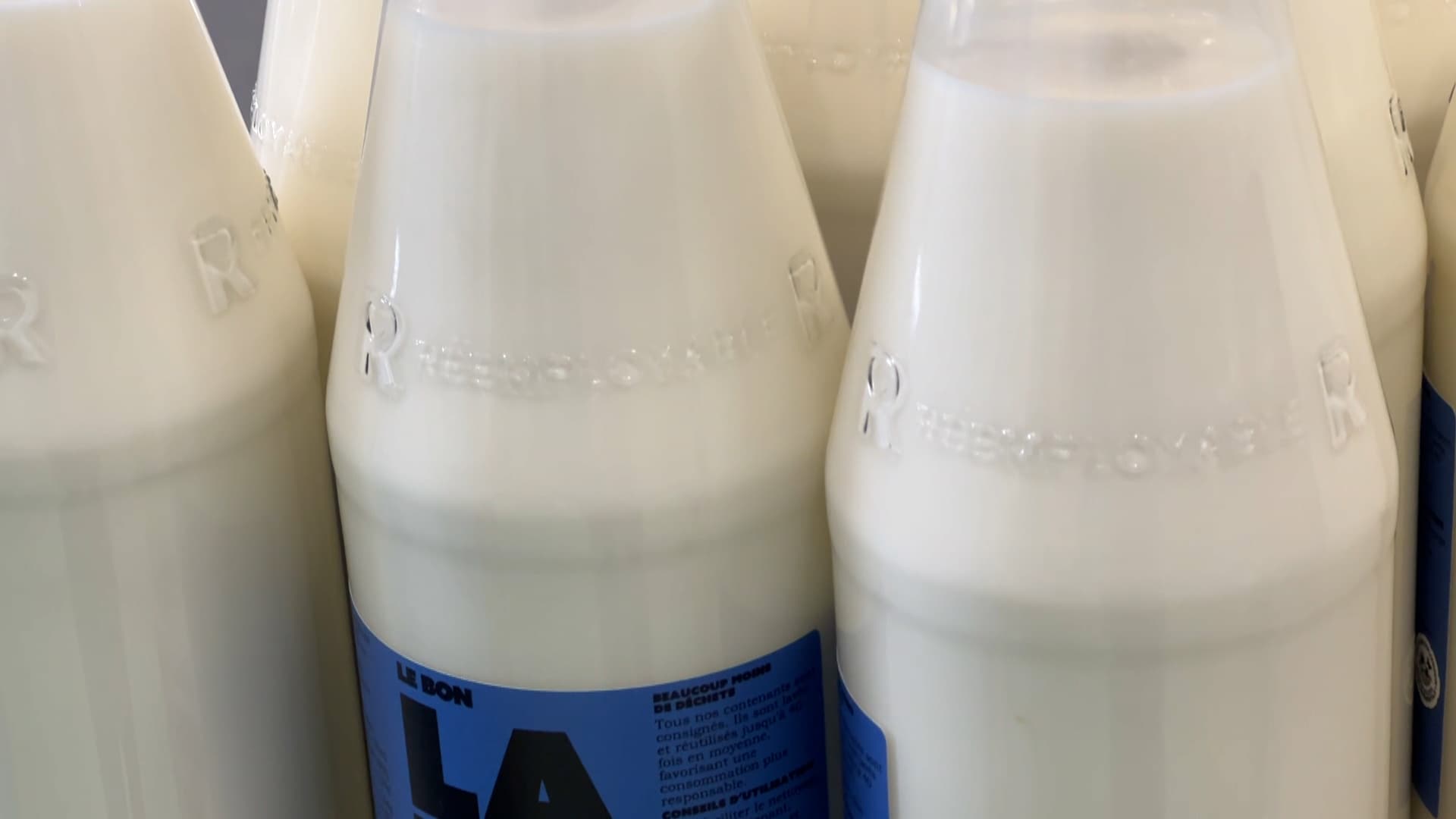 Nord: des bouteilles de lait réemployables désormais disponibles