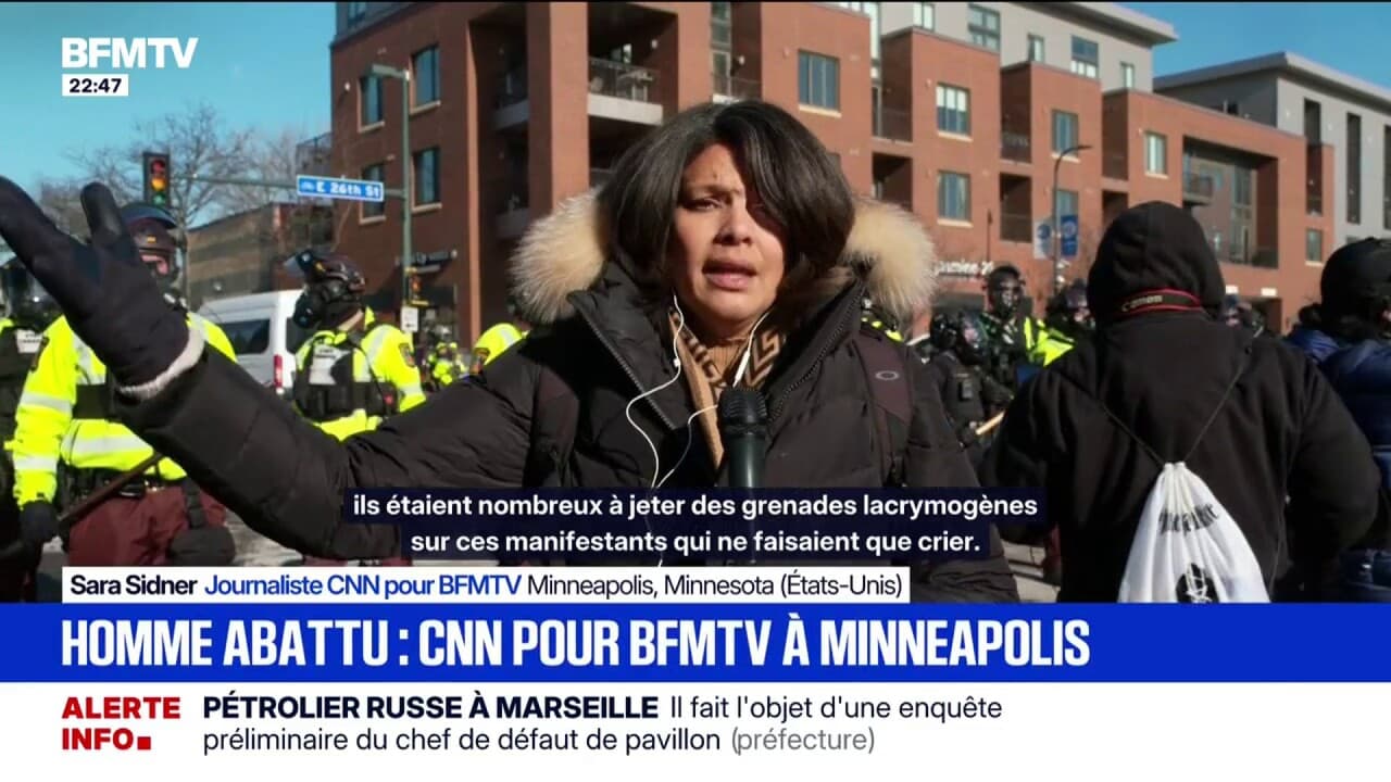Homme abattu par l'ICE à Minneapolis: Sara Sidner, journaliste CNN pour ...