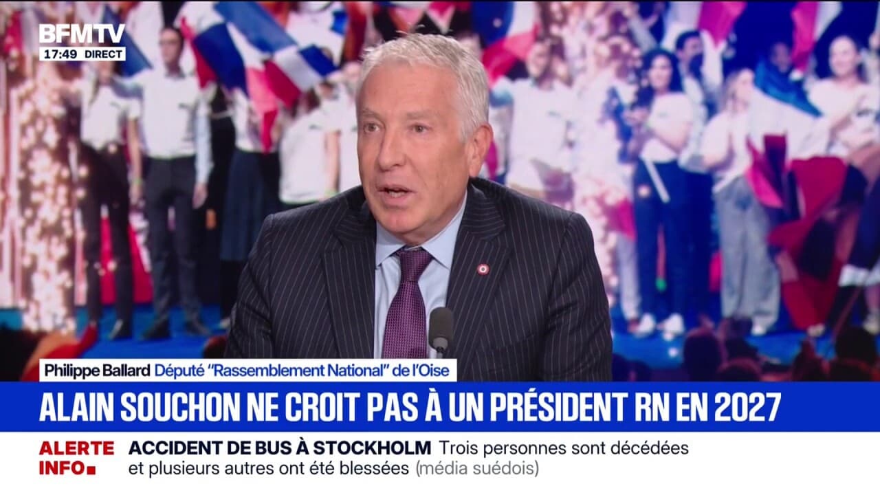 Alain Souchon ne croit pas à un président RN en 2027: pour Philippe ...