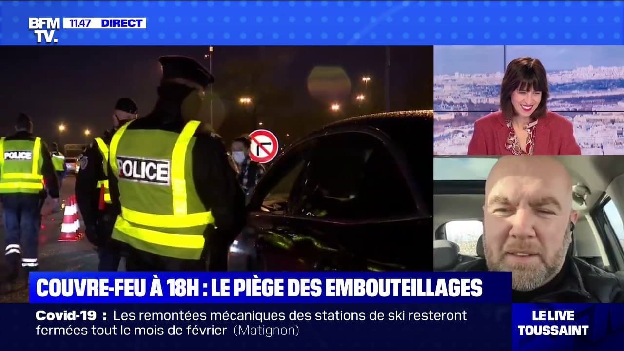 Comment respecter le couvre-feu à 18h quand il y a des embouteillage ...