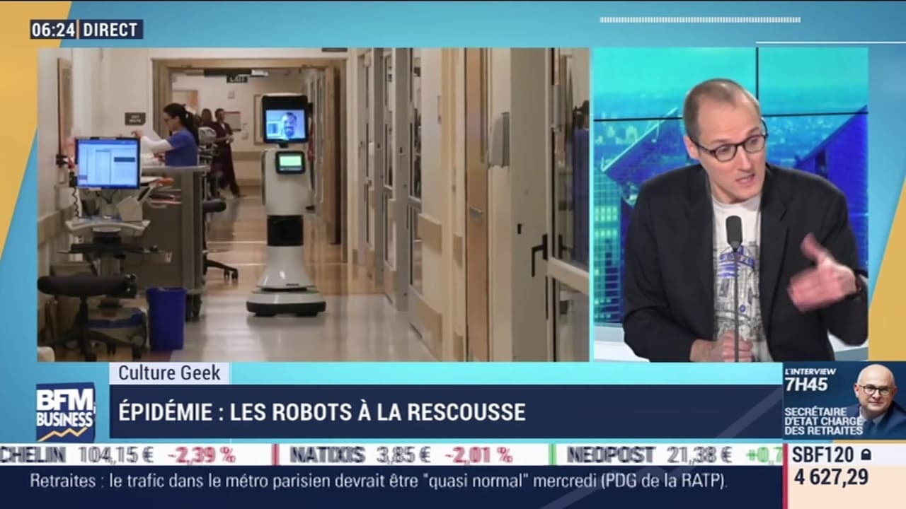 Culture Geek: Épidémie, les robots à la rescousse, par Anthony Morel - 28/01