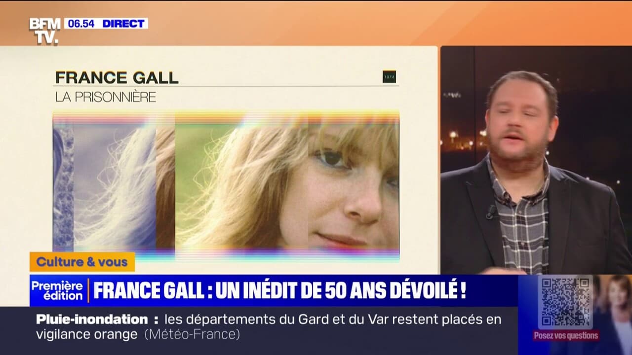 "La Prisonnière", un morceau inédit de France Gall, vieux de 50 ans ...