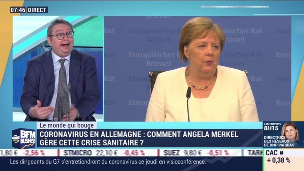 Eric Chol : Coronavirus en Allemagne, comment Angela Merkel gère cette ...