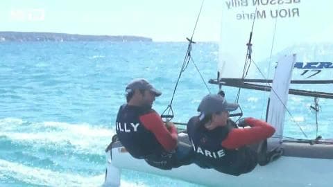 Nacra 17 - Billy Besson : "Au lieu de l'or olympique, j'ai ramené une hernie discale"