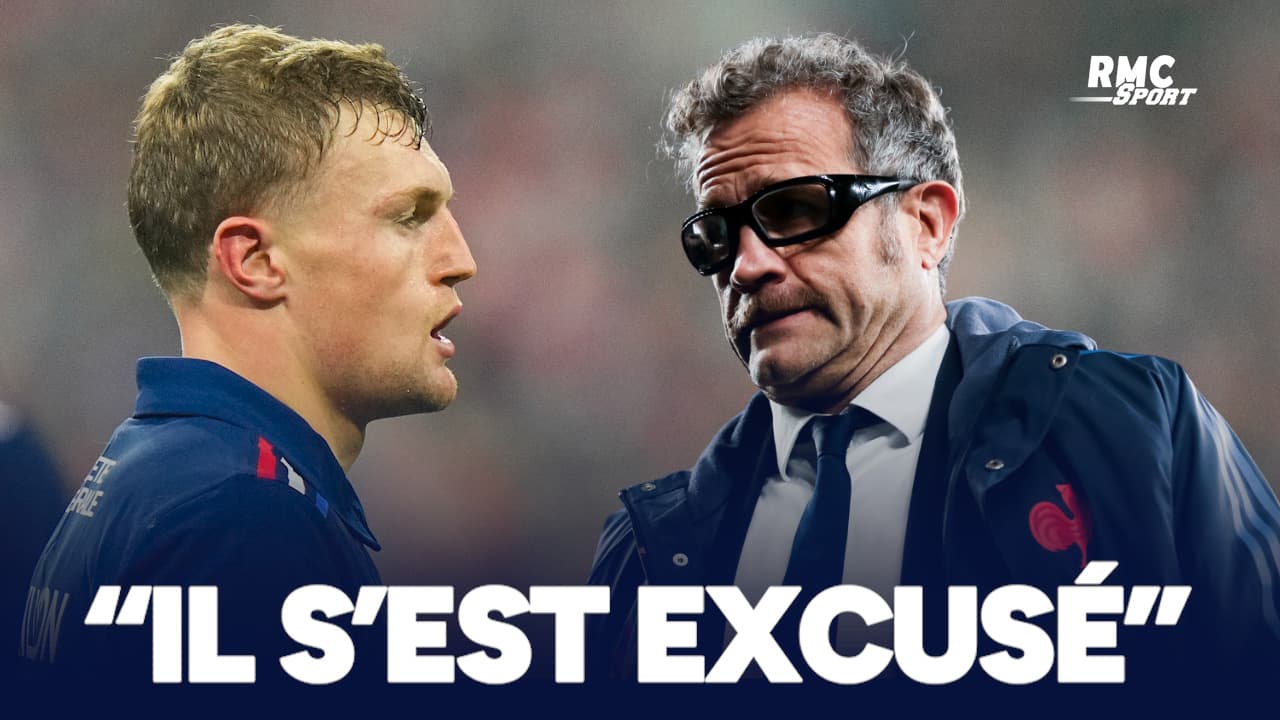 XV de France : "Il s'est excusé après le match", Gailleton pas ...