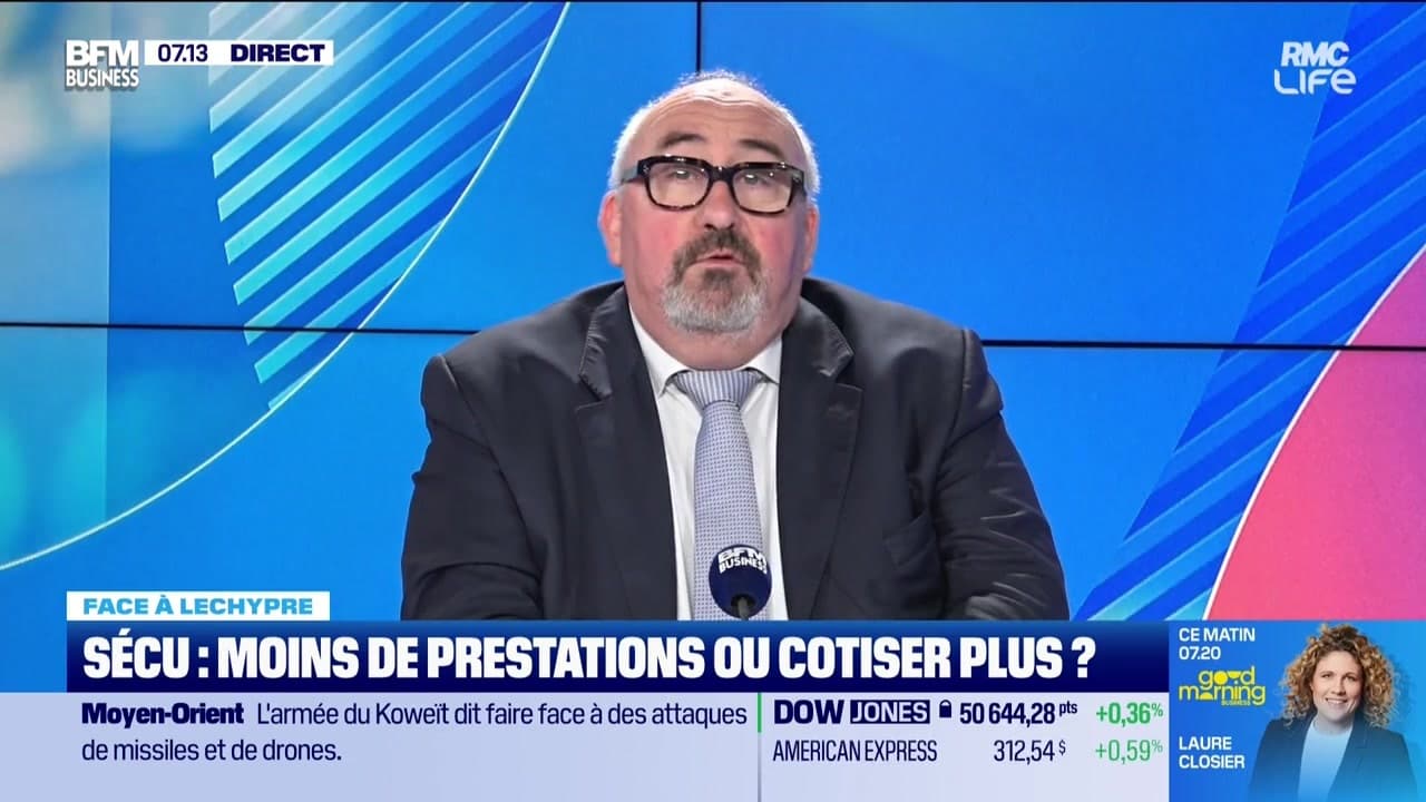 Emmanuel Lechypre face à Jean-Marc Daniel : Sécu, moins de prestations ...