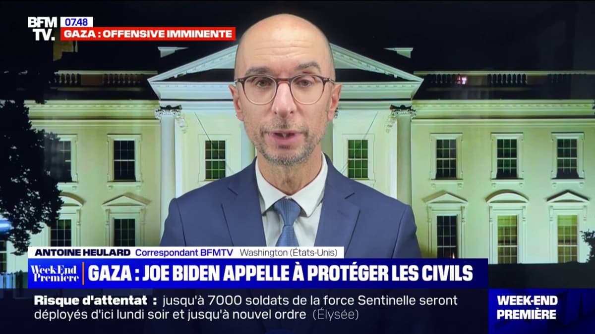 Israël/Hamas: Joe Bien réitère son soutien à Israël mais appelle à la ...