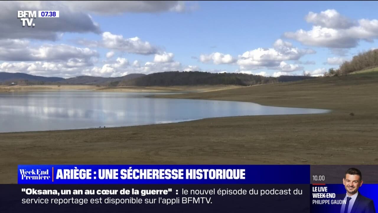 En Ariège, le lac de Montbel ne cesse de s'assécher - Laminute.info