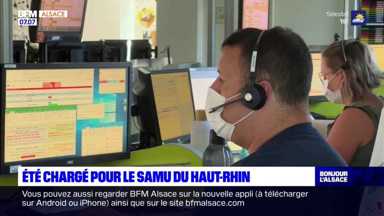 Un été chargé pour les équipes du Samu du Haut-Rhin avec une activité ...