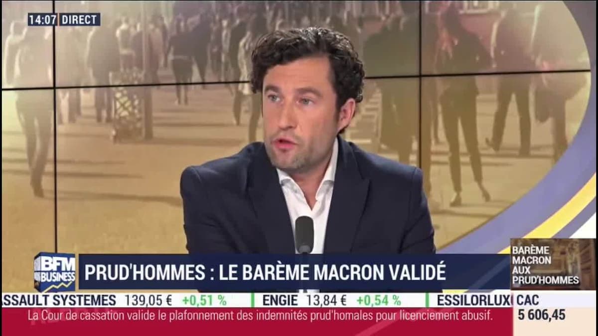 Barème Macron : « une violation efficace du droit » critique Pascal Lokiec