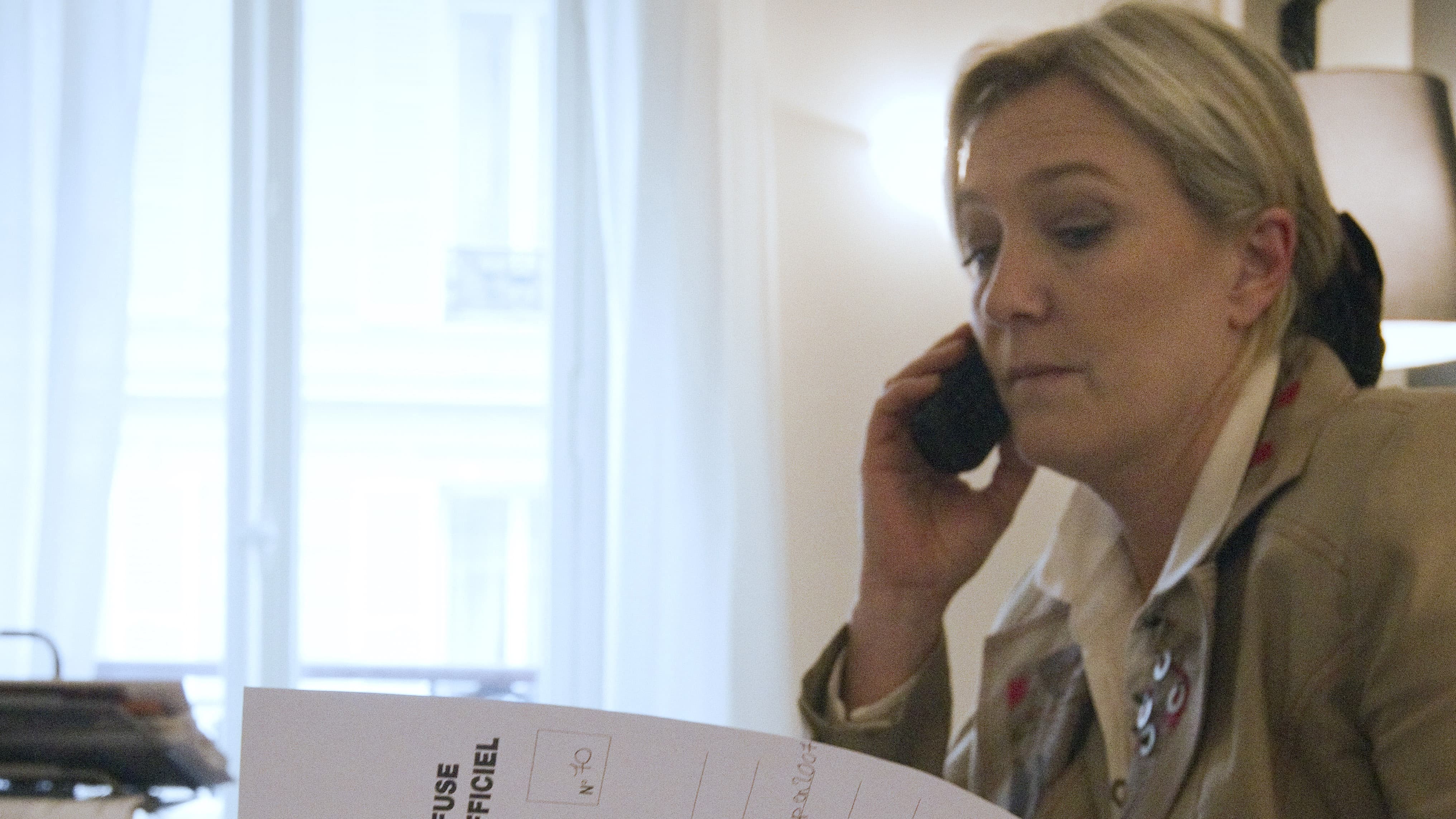 La candidate du Front national a recueilli ses 500 signatures