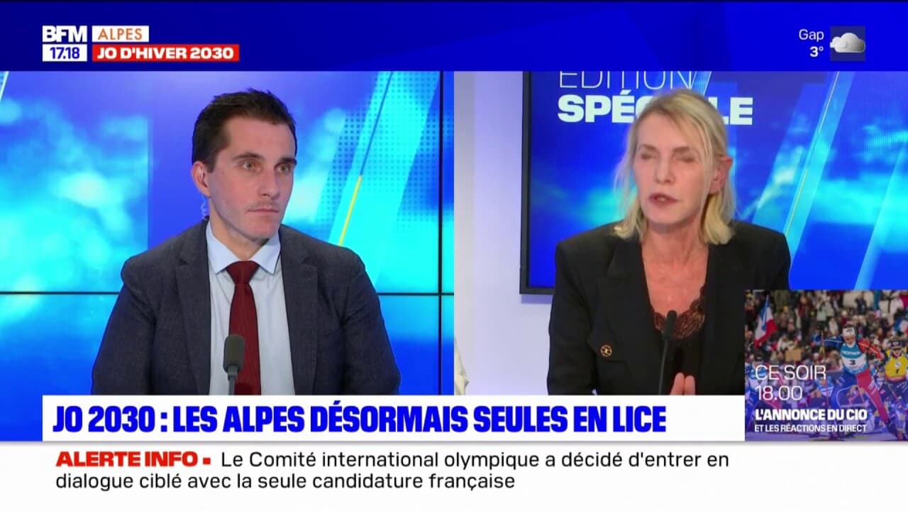 Candidature des Alpes françaises retenue pour les JO d'hiver 2030 ...