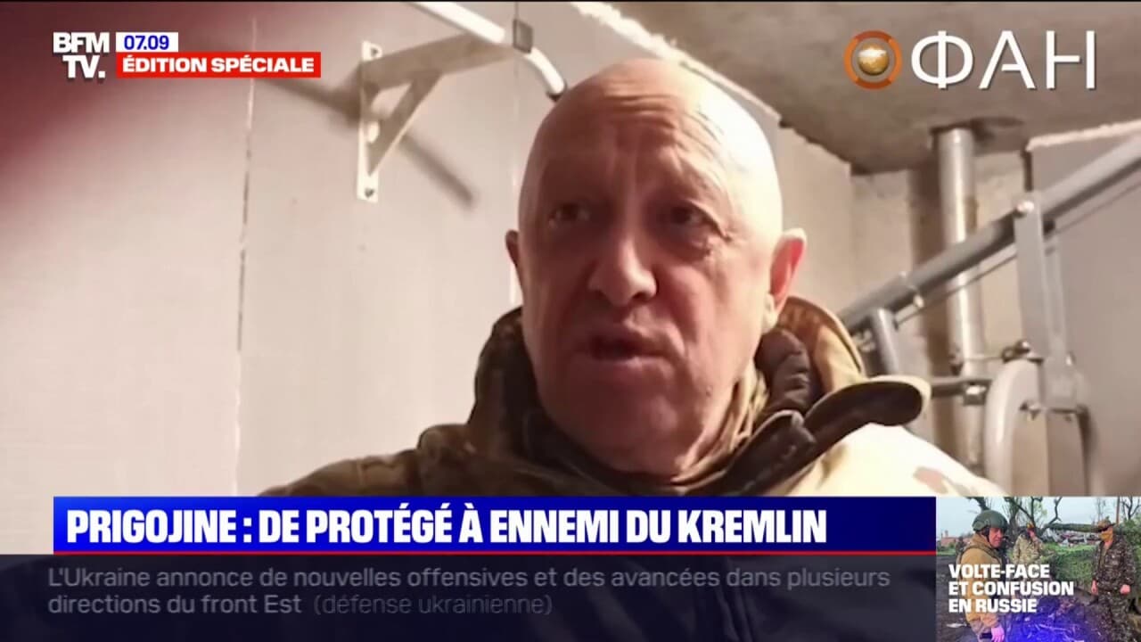 Rébellion de Wagner en Russie: Evguéni Prigojine, de protégé à ennemi ... Rébellion de Wagner en Russie: Evguéni Prigojine, de protégé à ennemi ...