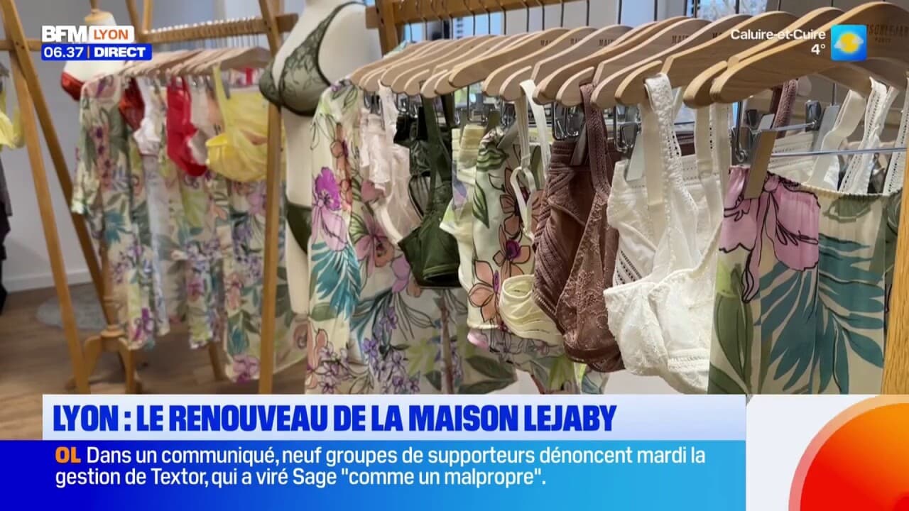 Lyon: le renouveau de la maison Lejaby, marque emblématique de lingerie