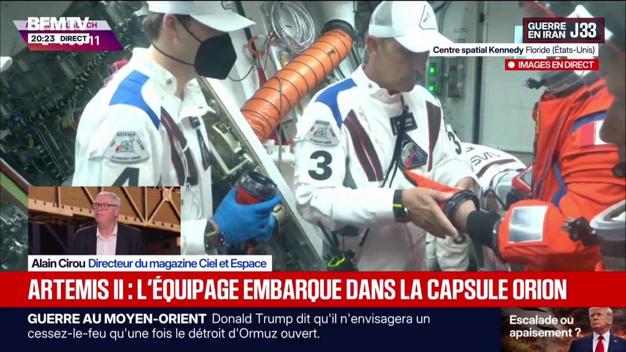 Mission Artemis 2: "C'est un vol d'essai. Ça veut dire qu'a aucun ...