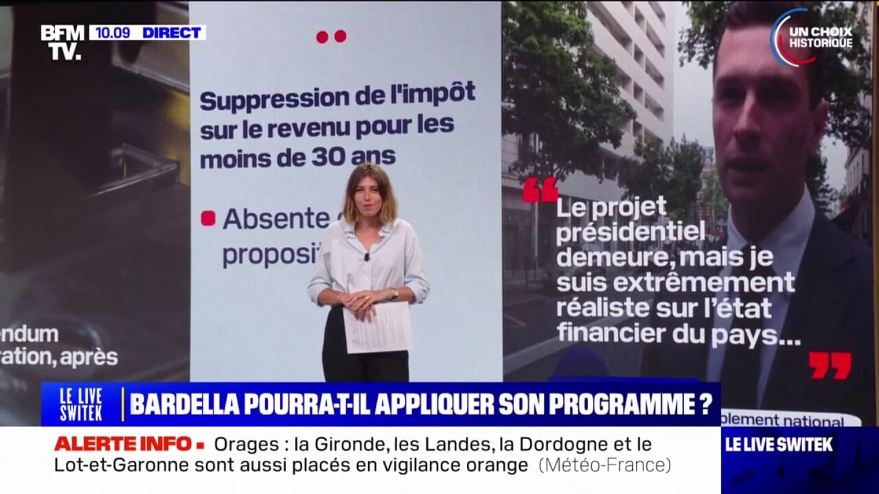 LES ÉCLAIREURS - Législatives: Jordan Bardella pourra-t-il appliquer ...