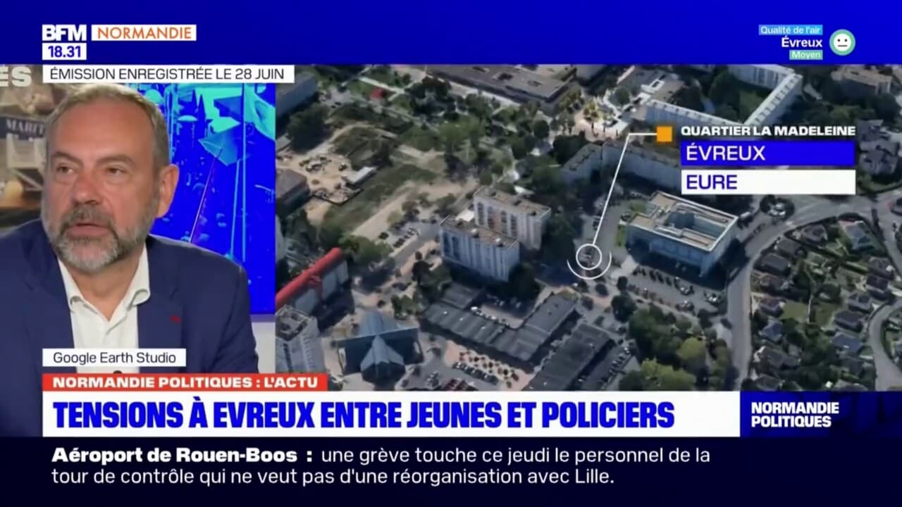 Évreux: "il faut faire davantage" pour la sécurit" dans le quartier de La Madeleine