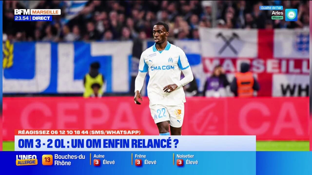 Stefan, supporter de l'OM, ravi de la première de Beye à l'Orange Vélodrome