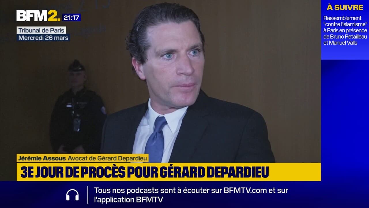 Procès de Gérard Depardieu: l'avocat de l'acteur qualifie les ...