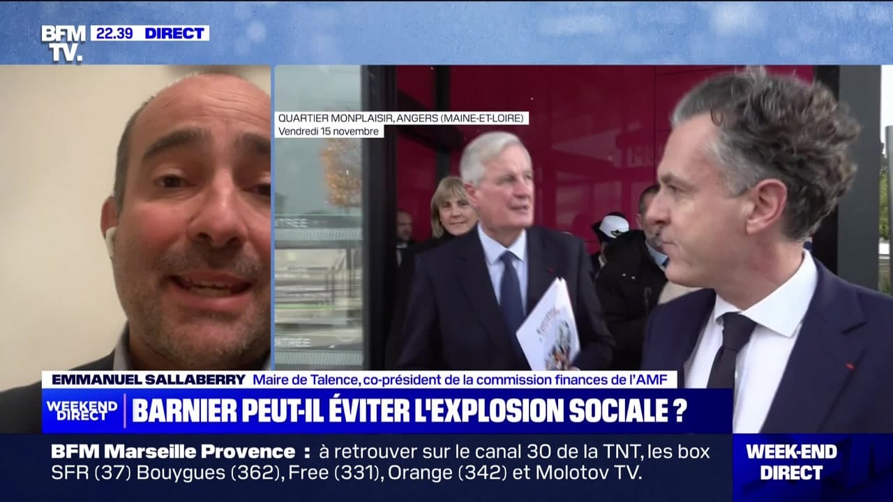 Michel Barnier au contact de la colère sociale - 15/11