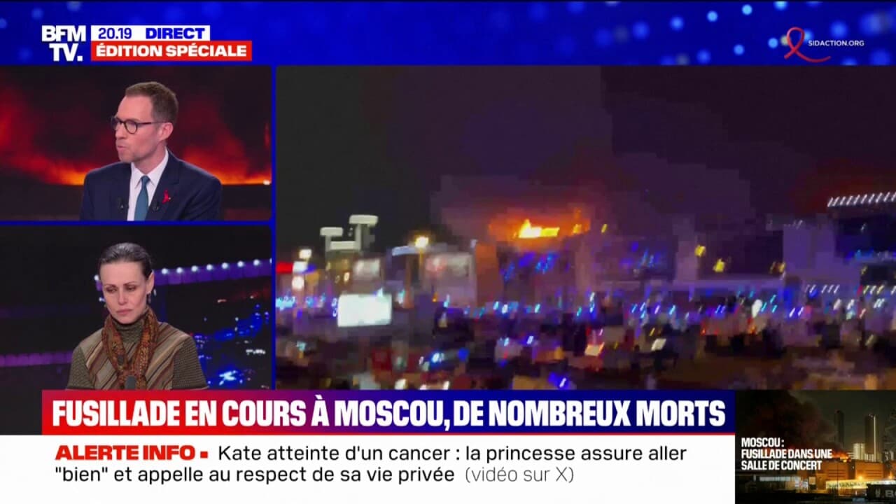 Fusillade à Moscou: au moins 40 morts et plus de 100 blessés, selon le FSB