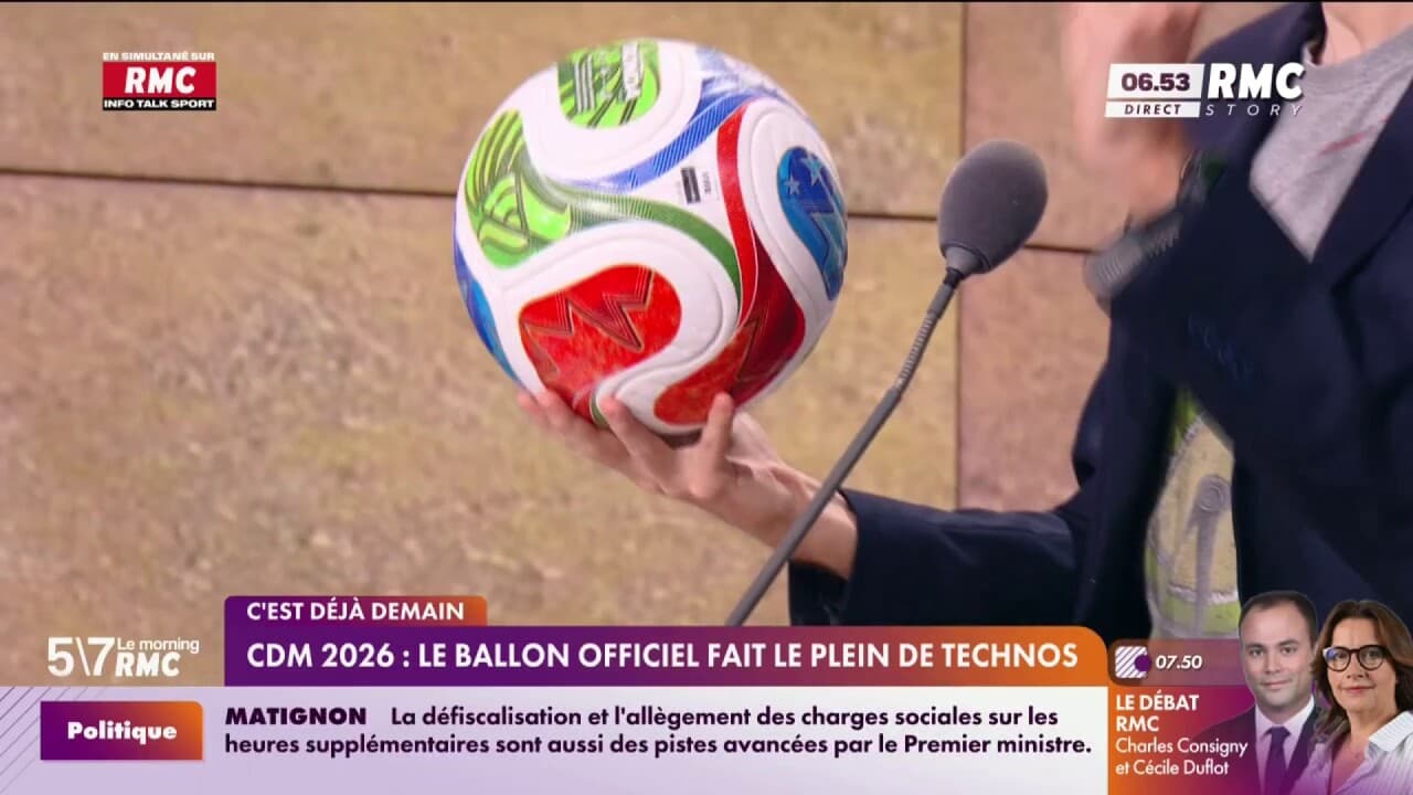 C'est déjà demain - CDM 2026 : Le ballon officiel fait le plein de ...