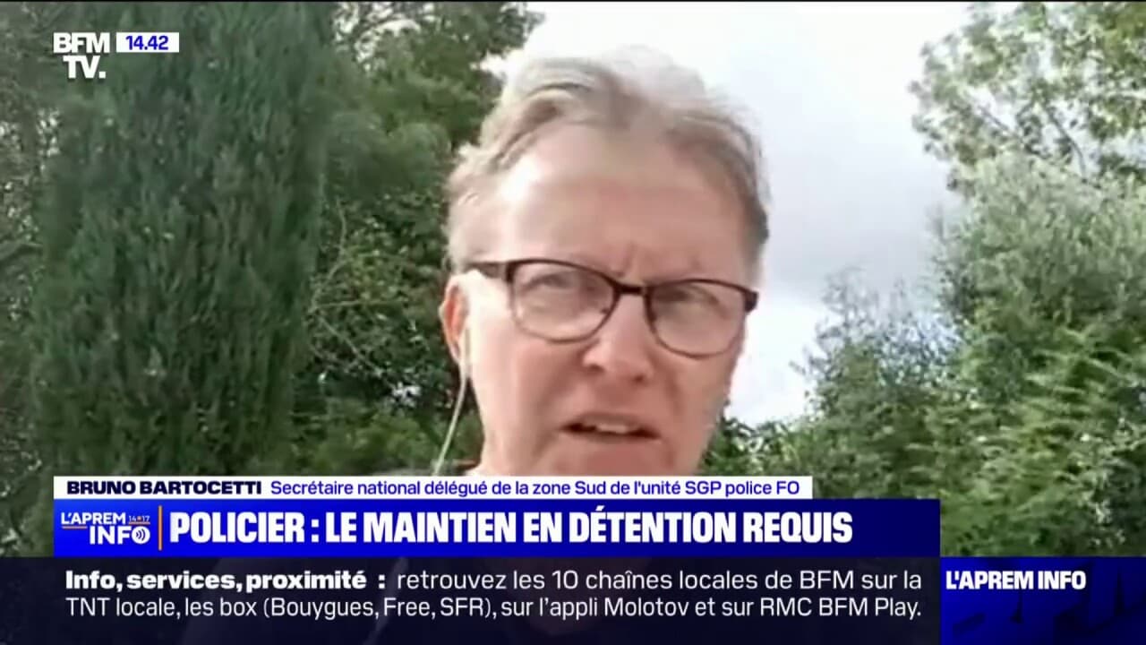 Le maintien en détention du policier requis: "Nous allons continuer à ...