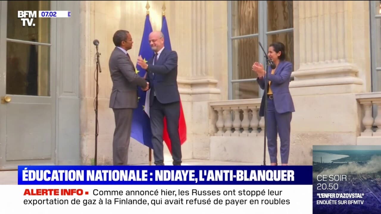 Pap Ndiaye, l'anti Jean-Michel Blanquer, nommé à la tête de l'Éducation nationale