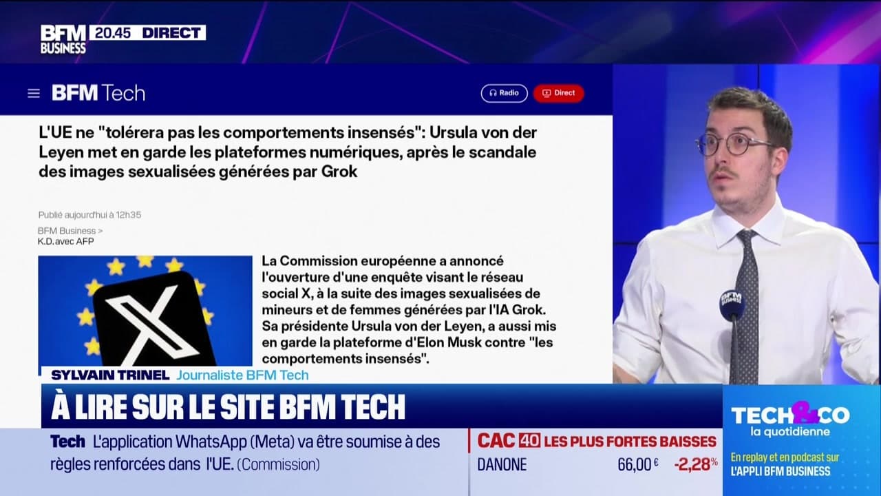 À lire sur le site Tech&Co : L'UE ne "tolérera pas les comportements ...