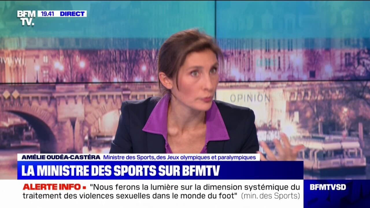 Amélie Oudéa-Castéra sur sa présence ou non au Qatar pour la Coupe du ...