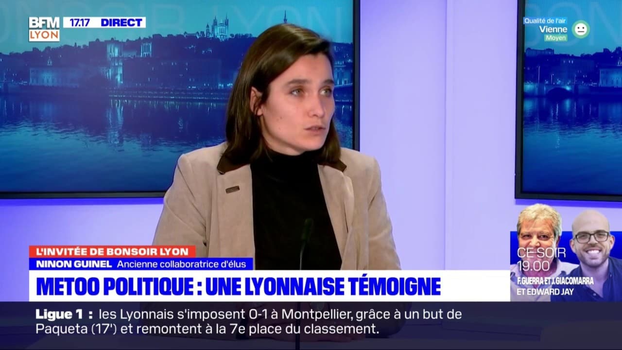 Metoo Politique: la Lyonnaise Ninon Guinel témoigne après avoir été ...