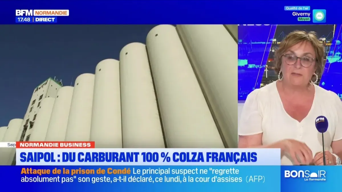 Normandie Business du mardi 3 juin - Saipol : du carburant 100 % colza ...