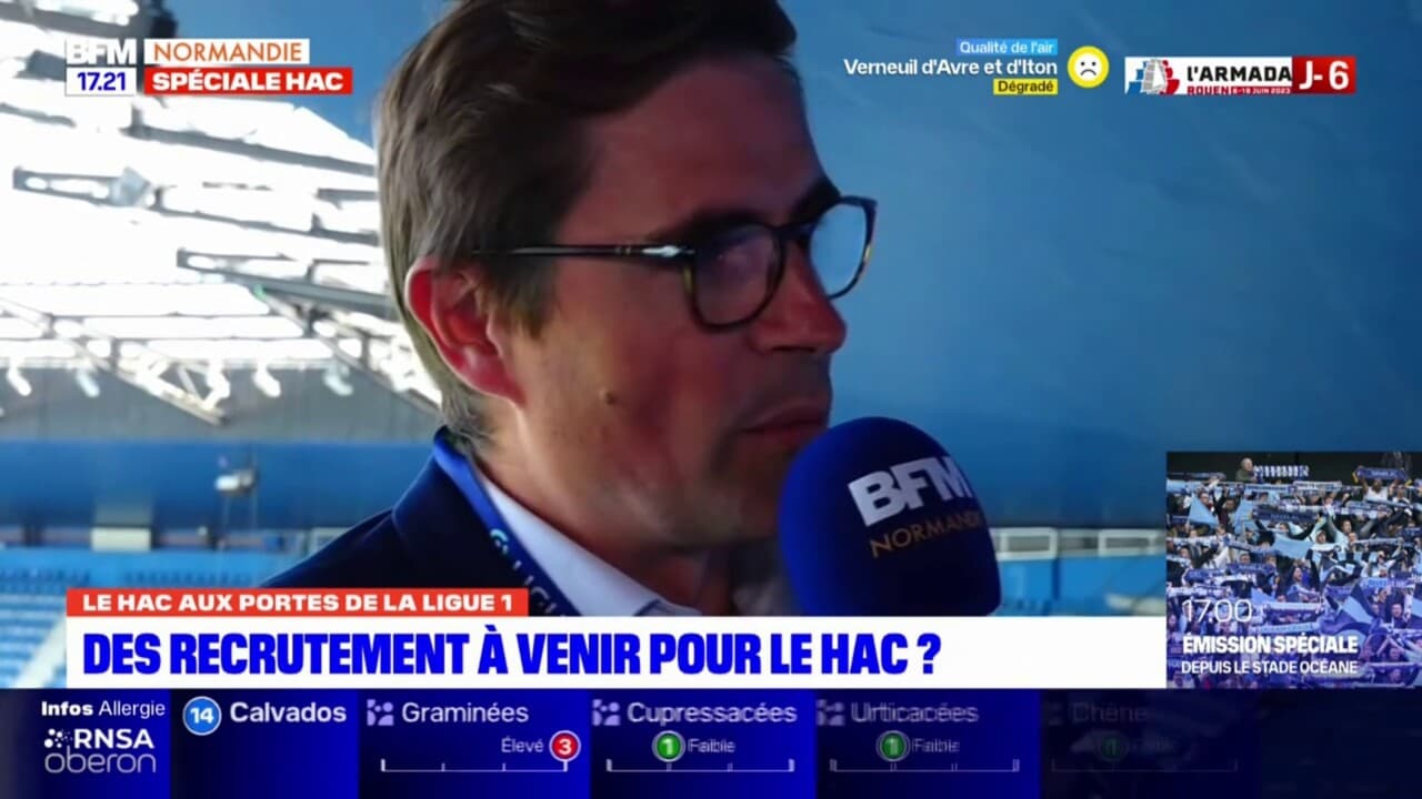 Clément Calvez, directeur du développement du HAC, explique les ...