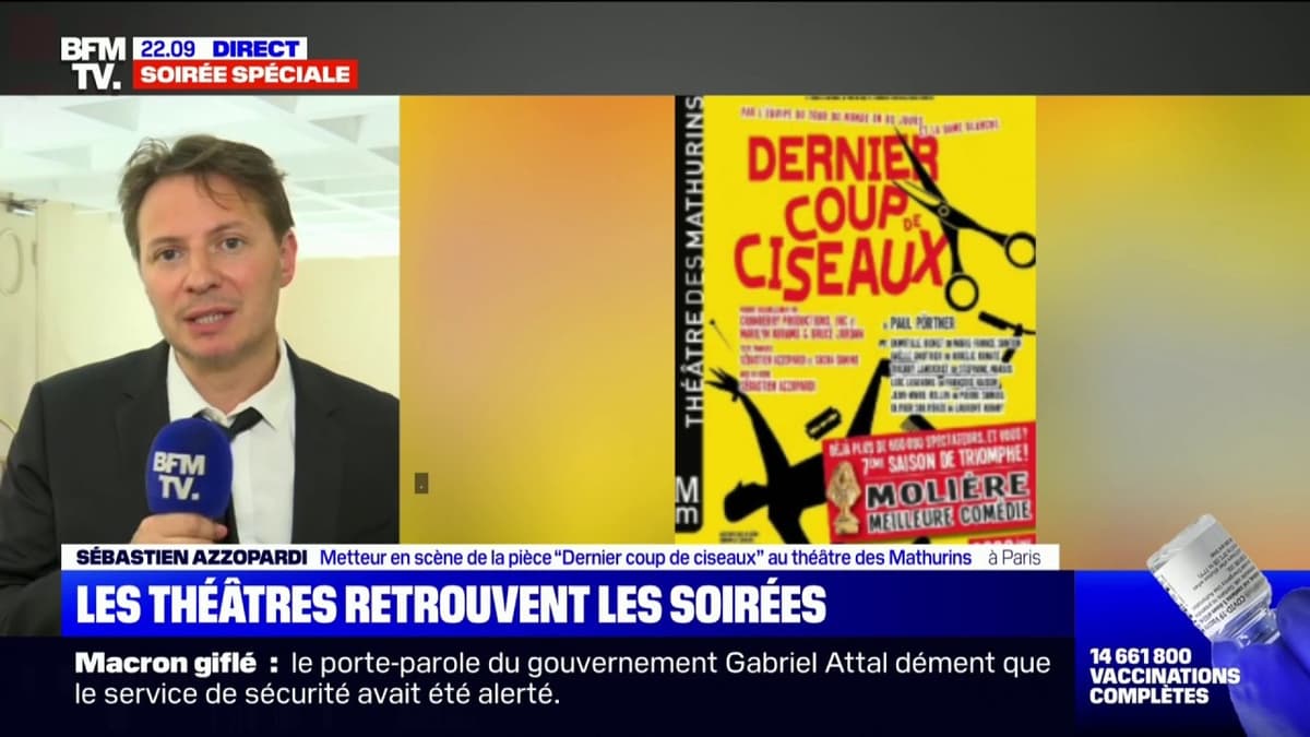 "C'est une libération pour nous": le metteur en scène Sébastien ...