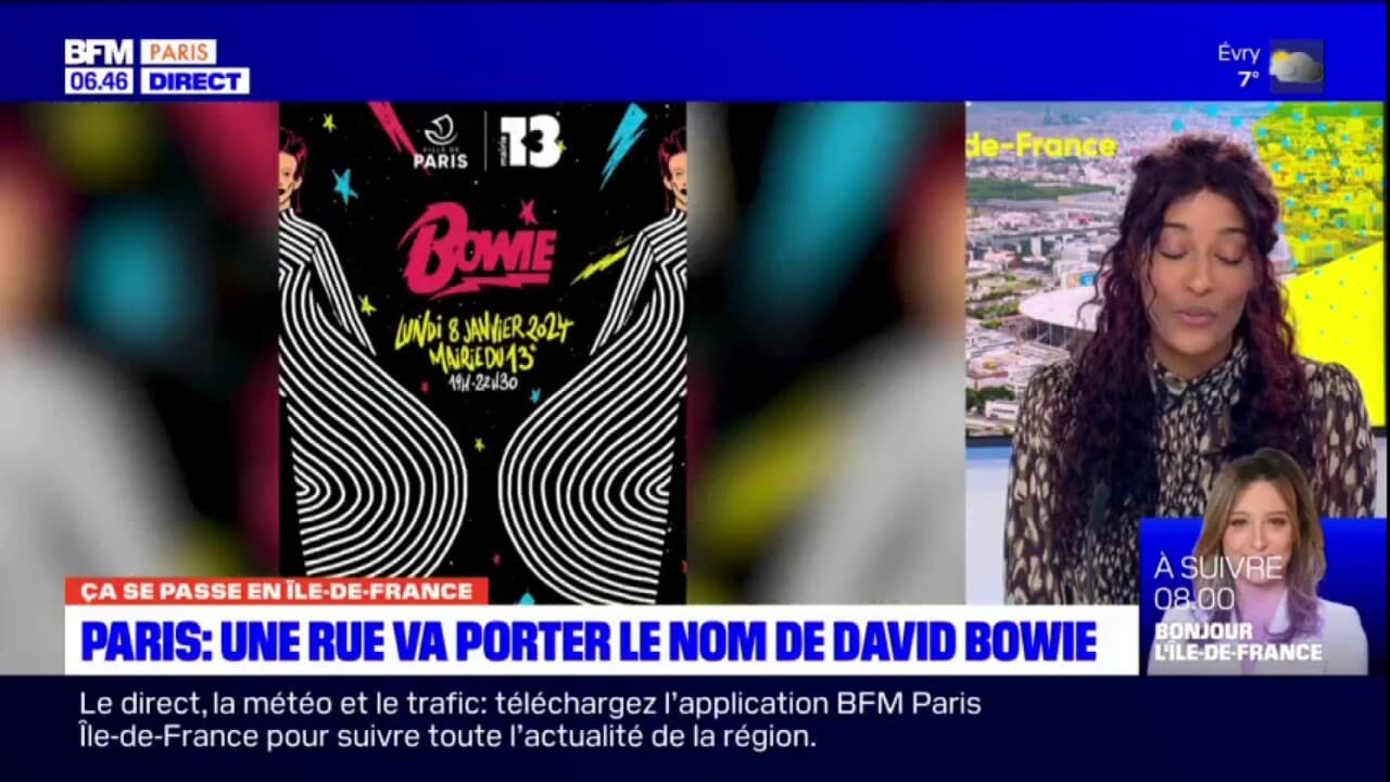 Paris: une rue du 13e arrondissement portera le nom de David Bowie