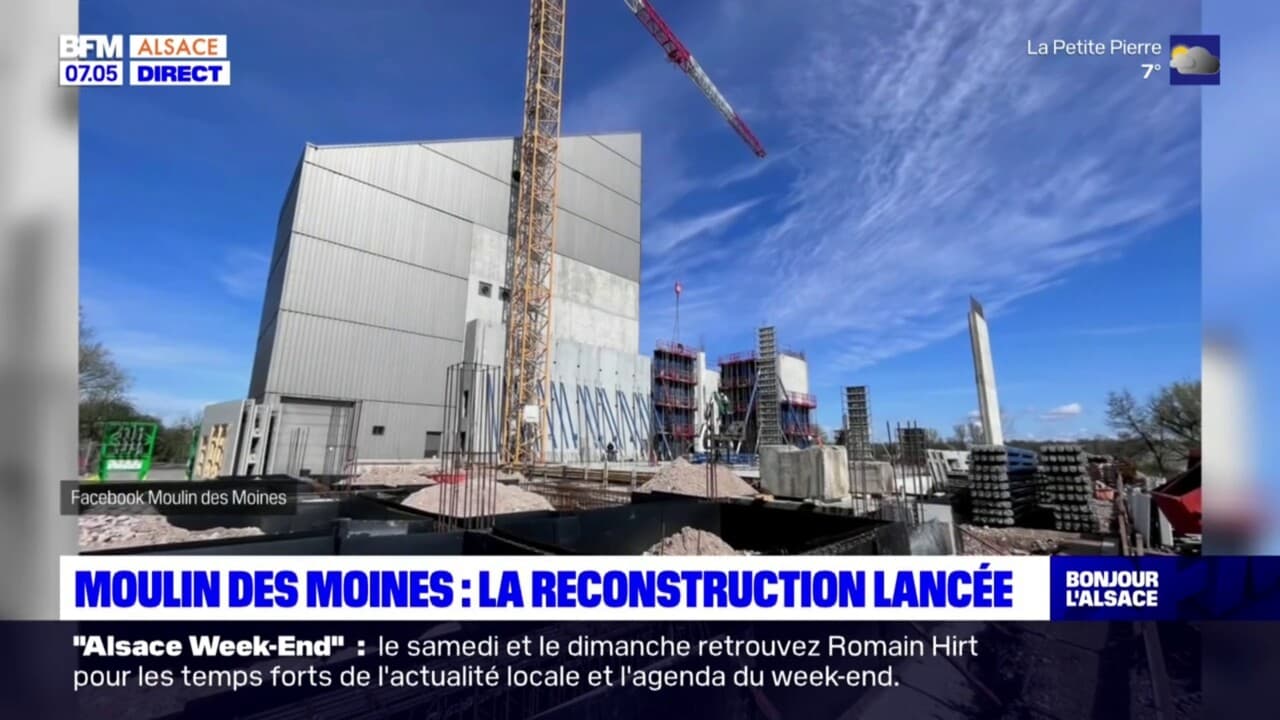 La reconstruction du Moulin des moines à Krautwiller est lancée