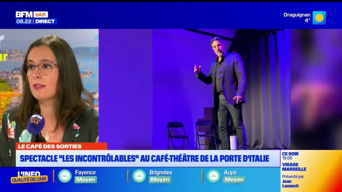 Le Café des Sorties: marché de Noël, spectacle "Les Incontrôlables ...