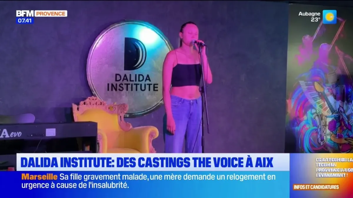 Dalida institute : des castings The Voice à Aix