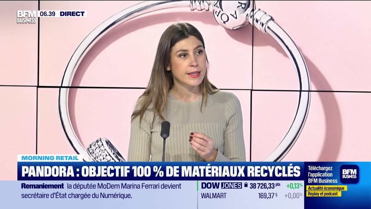 Morning Retail : Objectif 100% de matériaux recyclés pour Pandora, par ...
