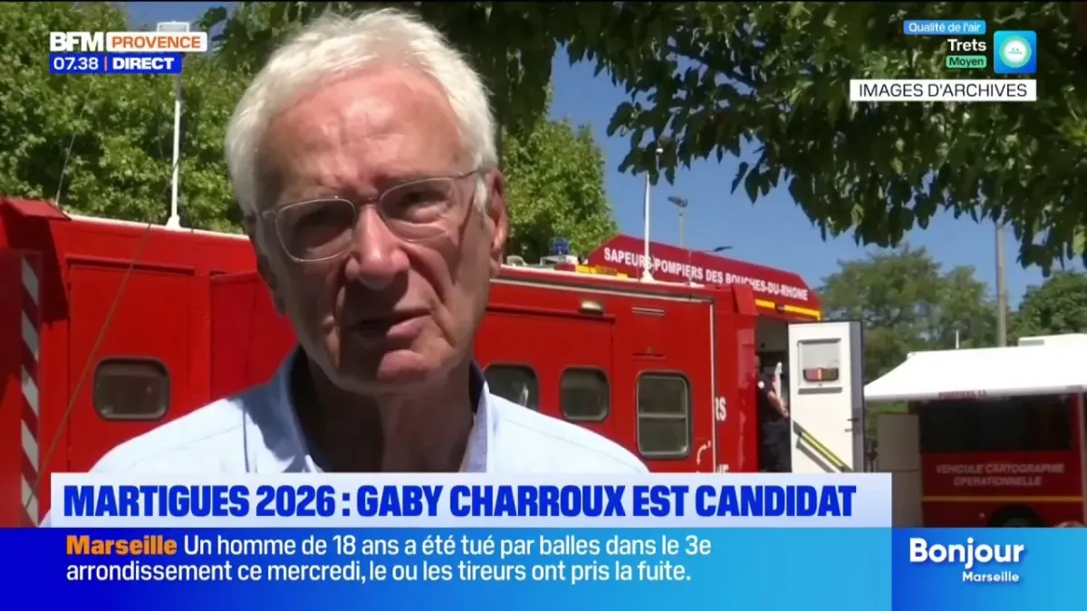 Martigues 2026 : Gaby Charroux est candidat