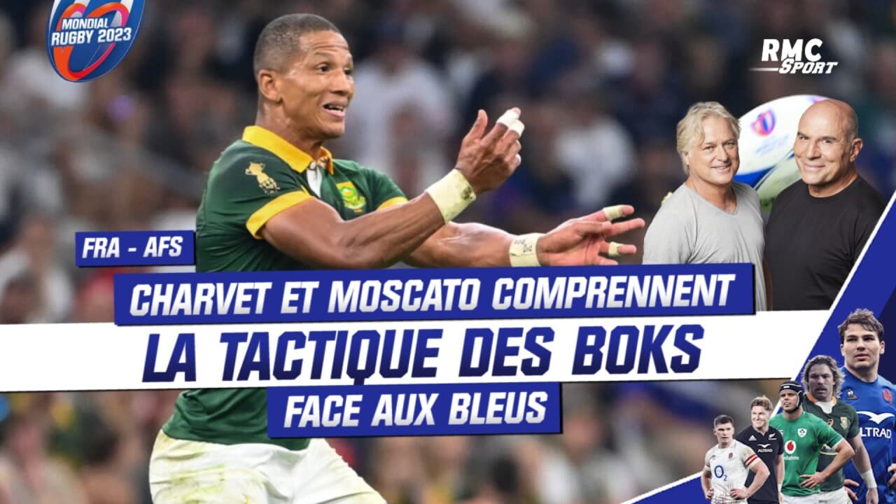 France - Afrique du Sud : Charvet et Moscato comprennent la tactique ...