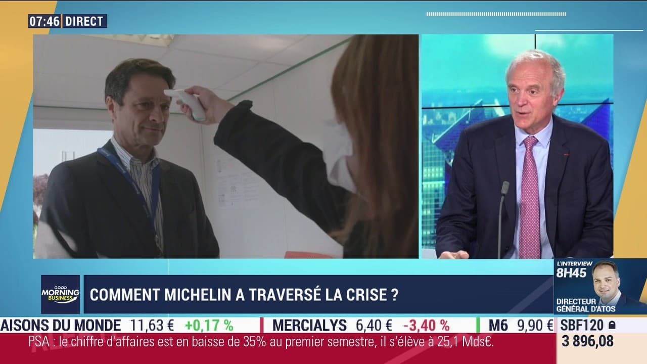 Florent Menegaux (Président de Michelin): "Un véhicule électrique ...