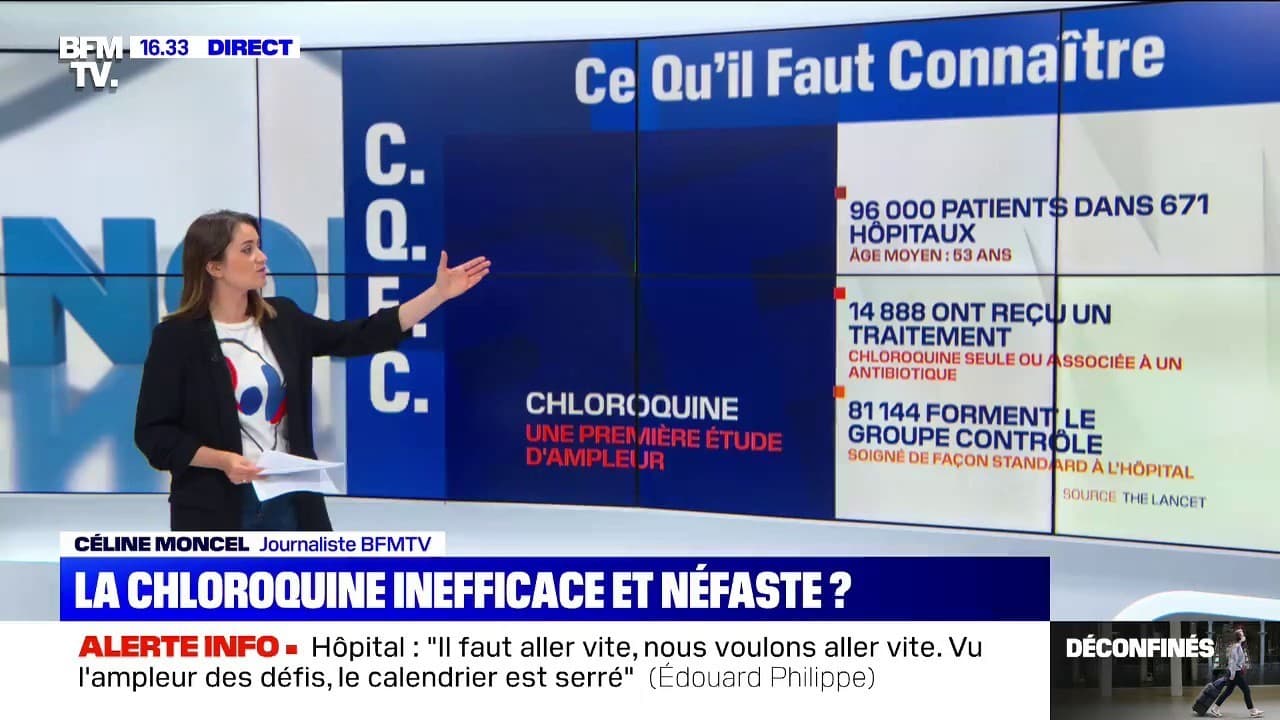 Chloroquine: que contient l'étude publiée dans The Lancet, jugée ...