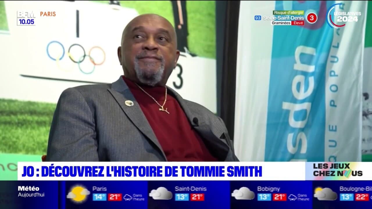 Jeux Olympiques: découvrez l'histoire de Tommie Smith