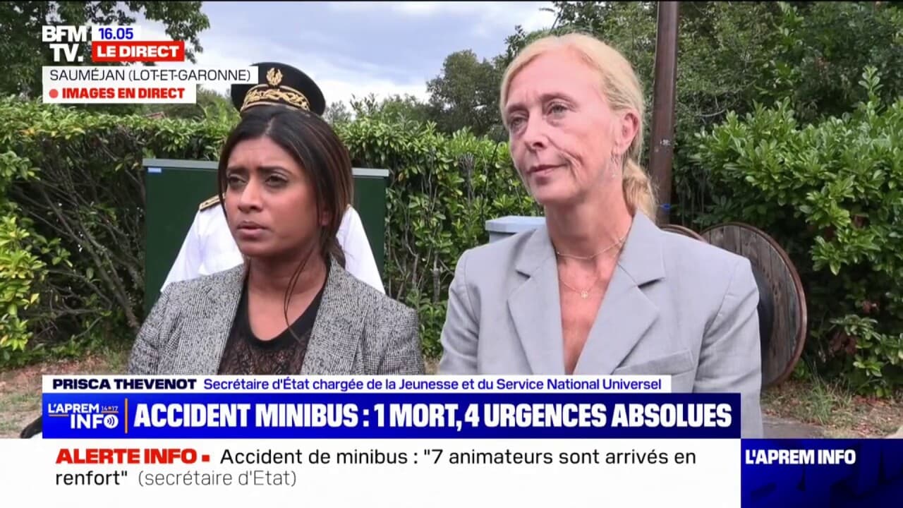 Accident d'un minibus de colonie de vacances: "Une cellule ...