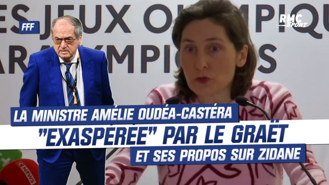 FFF : La ministre Oudéa-Castéra "exaspérée" par les propos de Le Graët