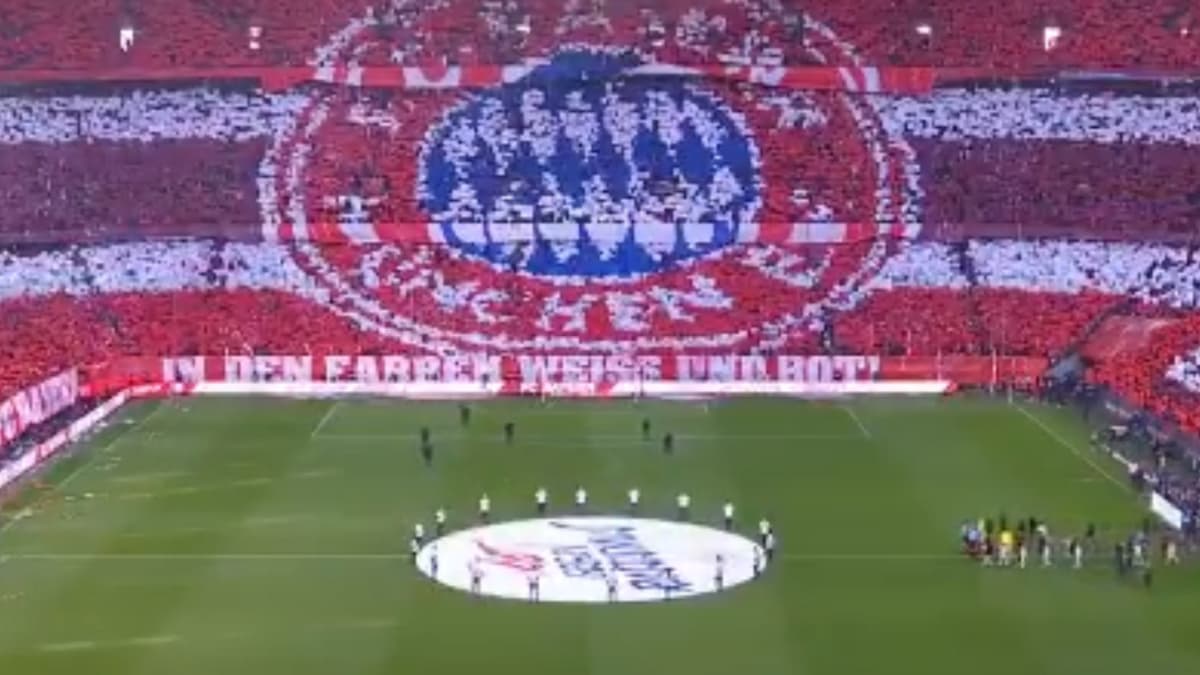Bayern Munich: un immense tifo pour les 120 ans du club